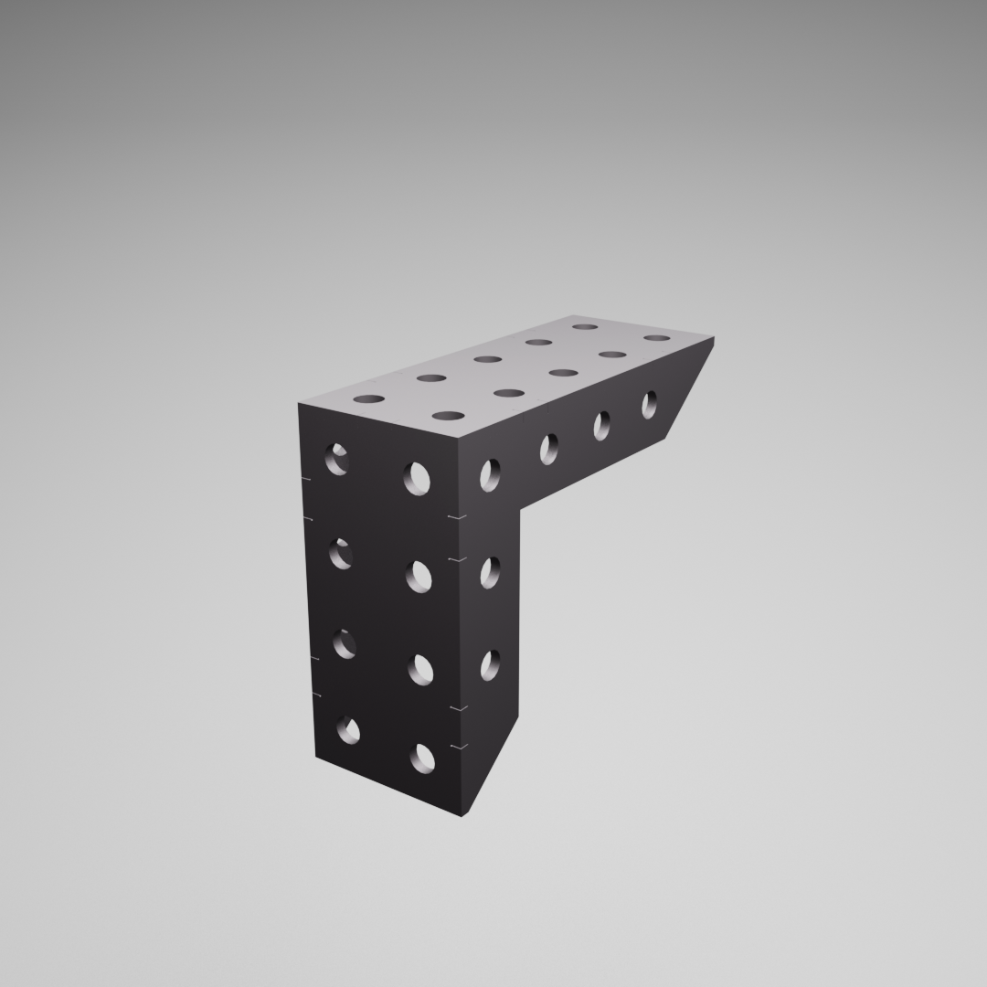 Extension Angle 250 x 100mm – Mod-Table